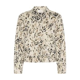 Cream Jacke 'CRSuara' Damen Gr&ouml;&szlig;e M creme / schwarz