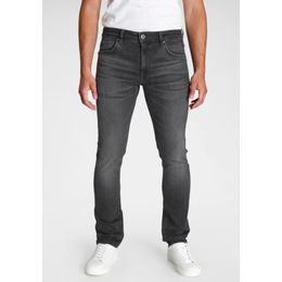 JOOP! 5-Pocket-Jeans JOOP JEANS "Stephen", Herren, Gr. 38, L&auml;nge 34, grau (pastel grau), Jeans, Obermaterial: 82% Baumwolle, 16% Polyester, 2% Elasthan, slim fit lang, Jeans 5-Pocket-Jeans