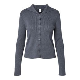 Y.A.S YAS Strickjacke 'YASCamelia' Damen Gr&ouml;&szlig;e XS dunkelgrau