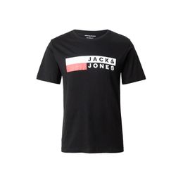 Jack & Jones Jack & Jones T-Shirt Herren Gr&ouml;&szlig;e XL rot / schwarz / wei&szlig;