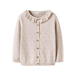 name it Strickjacke M&auml;dchen Gr&ouml;&szlig;e 116 beige