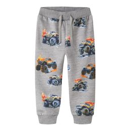name it Hose Jungen Gr&ouml;&szlig;e 110 blau / grau / orange