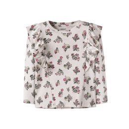 name it Shirt M&auml;dchen Gr&ouml;&szlig;e 110 beige / gr&uuml;n / rosa
