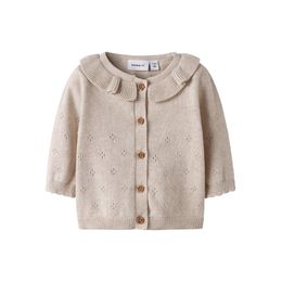 name it Strickjacke Gr&ouml;&szlig;e 86 dunkelbeige