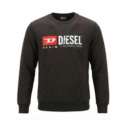 Diesel Pullover 'S-GIRK-CUTY 93R' Herren Gr&ouml;&szlig;e S anthrazit