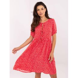 Madnezz House Kleid Damen Gr&ouml;&szlig;e 40 kirschrot Winterkleid