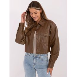 Madnezz House &Uuml;bergangsjacke Damen Gr&ouml;&szlig;e L braun
