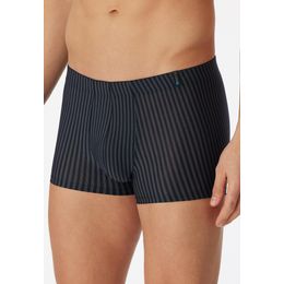 Panty Schiesser "Long Life Soft", Herren, Gr. 4, blau (001, blauschwarz), Single Jersey, Obermaterial: 85% Modal, 10% Elasthan, 5% Polyester, gestreift, k&ouml;rpernah, Unterhosen Panty, reduzierte Pilling-Bildung, ohne Eingriff, Single Jersey