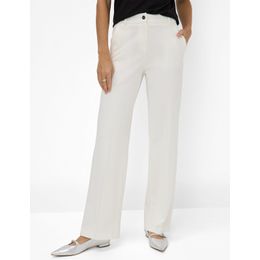 Brax Damen Palazzohose Style MAINE OFFWHITE, cremewei&szlig;, Gr. 38