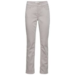 Stretch-Jeans MAC "Angela", Damen, Gr. 46, L&auml;nge 30, silber (silber30), Denim/Jeans, Obermaterial: 91% Baumwolle, 7% Elastomultiester, 2% Elasthan, unifarben, figurbetont lang, Jeans Stretch-Jeans, schmal geschnitten