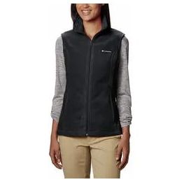 Fleeceweste Columbia "Benton Springs Vest", Damen, Gr. XL (46/48), schwarz, Obermaterial: 100% Polyester, Westen Fleeceweste, aus atmungsaktivem Material, schnell trocknend, sportlicher Stil
