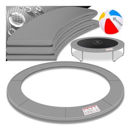 Kesser&reg; - Trampolin Randabdeckung &Oslash; 244 , 305 , 366 , 426 cm , 30cm breit 100% UV-best&auml;ndig rei&szlig;fest Federabdeckung , Gr&uuml;n , Blau