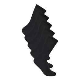 Only & Sons Freizeitsocken ONLY & SONS "ONSBASIC MODAL SOCK 5 PACK NOOS", Herren, Gr. 39/42, schwarz pack:schwarz, schwarz, schwarz, schwarz, sonstige Fasern, unifarben, Socken Freizeitsocken, Viskosemischung