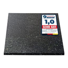 Floordirekt Antivibrationsmatte 19,7 mm St&auml;rke 60 x 60 cm
