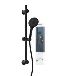 Sch&uuml;tte RAVEN Stangenbrause-Set, Schwarz matt