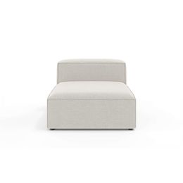 Chaiselongue OTTO HOME "HAILY Liegesessel, Loungem&ouml;bel zum Relaxen, Ma&szlig;e B/T/H: 100/130/72 cm", beige (creme), B:100cm H:72cm T:130cm, 100% Polyester, Sofas, Chaiselongue, als Modul oder separat verwendbar, f&uuml;r individuelle Zusammenstellung