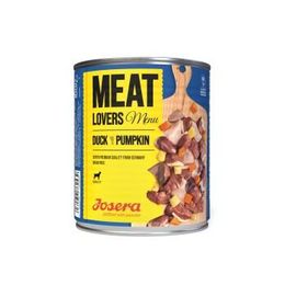 Josera Nassfutter Hund, Adult, Meat Lovers Menu, Ente 6x800 g