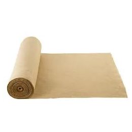 VEVOR Jute Stoff, Sackleinen-Stoffrolle, 50x50 hochdichte breite nat&uuml;rliche Sackleinen-Stoffrollen, 914mmx45,7m, f&uuml;r Dekoration, Handwerk, Hochzeit, Gartenarbeit, Pflanzen- & Baumwinterabdeckung