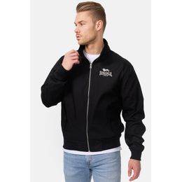 Outdoorjacke Lonsdale "CLASSIC", Herren, Gr. L, schwarz, Obermaterial: 65% Polyester, 35% Baumwolle, Jacken Outdoorjacke