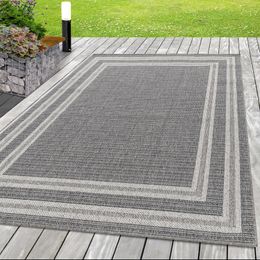 Teppich Ayyildiz Teppiche "ARUBA 4901", grau, B:200cm H:6mm L:290cm, Polypropylen, Teppiche, Teppich, Pflegeleicht, Modern, In- und Outdoor geeignet