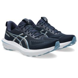 Laufschuh asics "GT-1000 14", Damen, Gr. 42, midnight, saba blau, Synthetik, Schuhe Laufschuh, f&uuml;r mehr Stabilit&auml;t
