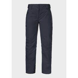 Sch&ouml;ffel Outdoorhose SCH&Ouml;FFEL "Ski Pants Style Pine WMS", Damen, Gr. 46, Normalgr&ouml;&szlig;en, 8820, blau, Oberstoff: Aussenseite: 100% Polyester; (Membran: Polyurethan); Futter: 100% Polyester; Wattierung: 100% Polyester, Hosen Outdoorhose