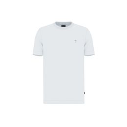 JOOP! T-Shirt JOOP "T-Shirt Priamo 1er Pack", Herren, Gr. L, wei&szlig;, Obermaterial: 100% Baumwolle CO(Bio)., Shirts T-Shirt