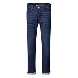 JOOP! Slim-fit-Jeans JOOP JEANS "Mitch", Herren, Gr. 35, L&auml;nge 32, blau (navy), Denim/Jeans, Obermaterial: 99% Baumwolle, 1% Elasthan, clean, unifarben, figurbetont, Jeans Slim-fit-Jeans, mit G&uuml;rtelschlaufen