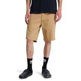 Bermudas Quiksilver "Union Straight 20", Herren, Gr. 34L, khaki, Obermaterial: 99% Walkfrottier, 1% Elasthan;, Hosen Bermudas