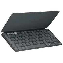 Logitech Keys-To-Go 2, schlanke und kompakte mobile kabellose Tablet Tastatur Graphite