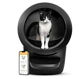 WHISKER Litter-Robot 4 automatisches selbstreinigendes Katzenklo Schwarz Katzentoilette