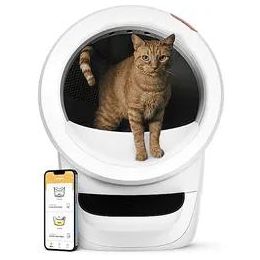 WHISKER Litter-Robot 4 automatisches selbstreinigendes Katzenklo wei&szlig; Katzentoilette