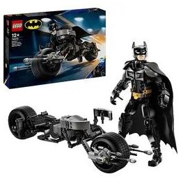 Lego Super Heroes DC 76273 Batman Baufigur mit dem Batpod Bausatz, Mehrfarbig