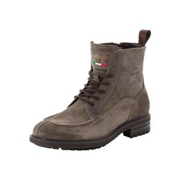 Pantofola d'Oro Winterboots PANTOFOLA D&acute;ORO "SONDRIO HIGH", Herren, Gr. 44, grau (taupe), Leder, Schuhe Winterboots, Winterschuhe, Winterstiefel, Snowboots