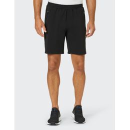 Shorts Joy Sportswear "LAURIN", Herren, Gr. 56, N-Gr, schwarz, Sweatware, Obermaterial: 70% Baumwolle, 25% Polyester, 5% Elasthan, unifarben, Hosen Shorts
