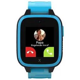 XPLORA XGO3 2. Generation, inkl. Freenet SIM Kinder Smartwatch Silikon, Langer Teil: 112 x 20 mm, kurzer 83 Blau
