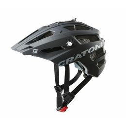 Fahrradhelm Cratoni "MTB Fahrradhelm AllTrack", schwarz, Helme, 100% Erzeugnis unbest Zusammensetzg EuZ., Fahrradhelm