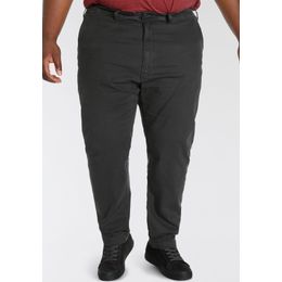 LEVI'S&reg; PLUS Chinohose LEVI'S PLUS "Chino XX STD TAPERED CHINO B&T", Herren, Gr. 42, L&auml;nge 32, schwarz (mineral schwarz), Obermaterial: 98% Baumwolle, 2% Elasthan, gerade, unten schmal lang, Hosen Chinohose, Sommerhose