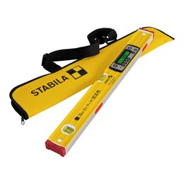 Stabila Digitale Wasserwaage TECH 196M DL, 61 cm, wasser- und staubdicht nach IP 67, 2 Digital-Displays, kalibrationsfrei, Anzeige-Modi: &deg;, %, mm/m, i (19823)