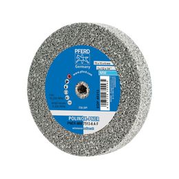 Pferd TOOLS POLINOX verpresstes Vlies-Rad PNER &Oslash; 75x13 mm Bohrung-&Oslash; 6 mm Mittelweich A Fein f&uuml;r Finish (44691442)
