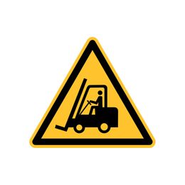 EICHNER Warnschild Warnung vor Flurf&ouml;rderfahrzeugen (9225-12030-010)