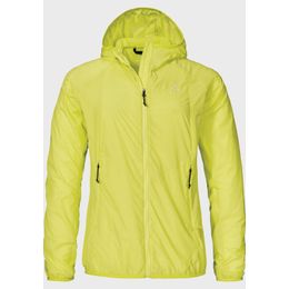 Sch&ouml;ffel Outdoorjacke SCH&Ouml;FFEL "Hiking Jacket Style Wutach WMS", Damen, Gr. 40, gelb (5035, gelb), Oberstoff: 100% Nylon, regular fit, hoch geschlossener Ausschnitt, Jacken Outdoorjacke
