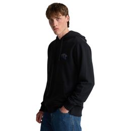 Hoodie Billabong "Foundation", Herren, Gr. S, schwarz, Obermaterial: 55% Walkfrottier, 25% Walkfrottier, 20% Microfaser;, Sweatshirts Hoodie