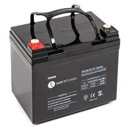 Wattstunde Akku AGM12-33 12V VRLA AGM Batterie 33Ah C20