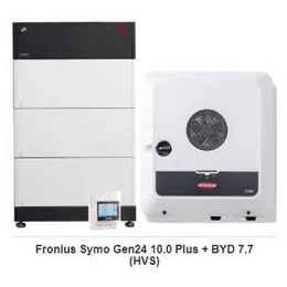 Fronius Symo Gen24 10.0 Plus + BYD 7.7 (HVS) Speicher