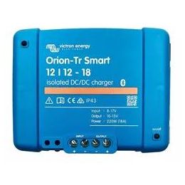 VICTRON ENERGY Victron Orion-Tr Smart 12/12-18 220W Ladebooster | Isoliert, DC/DC Ladeger&auml;t