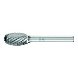 Pferd TOOLS Hartmetall Fr&auml;sstift Tropfen TRE &Oslash; 12x20mm Schaft-&Oslash; 6 mm Z3P universal mittel kreuzverzahnt (21135126)