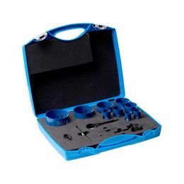 Pferd TOOLS Bi-Metall Lochs&auml;gen Set Co8/M42 14-tlg. f&uuml;r Elektriker Deutschland (25900010)