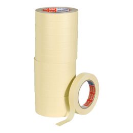 Tesakrepp&reg; 4329 Papierabdeckband-Set 50 m &times; 19 mm hellbeige leicht gekreppt (04329-00001-01)