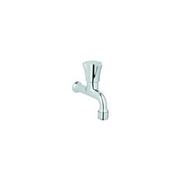 Grohe Auslaufventil Costa chrom, Markierung blau, Wandmontage (30098001)